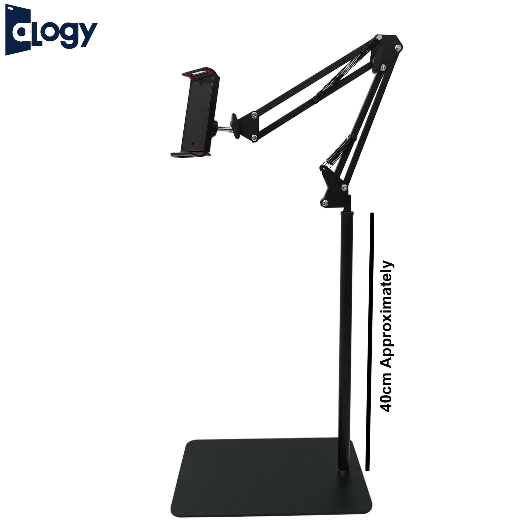 Alogy Hold Up Tabletop, Adjustable Portable Foldable Floor Stand Tablet ...