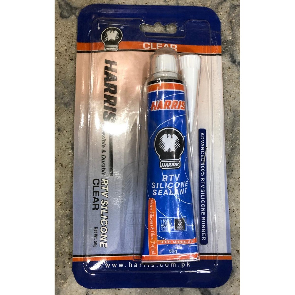 Transparent Color, HARRIS RTV Silicone Sealant 20g and 50g Tube ...
