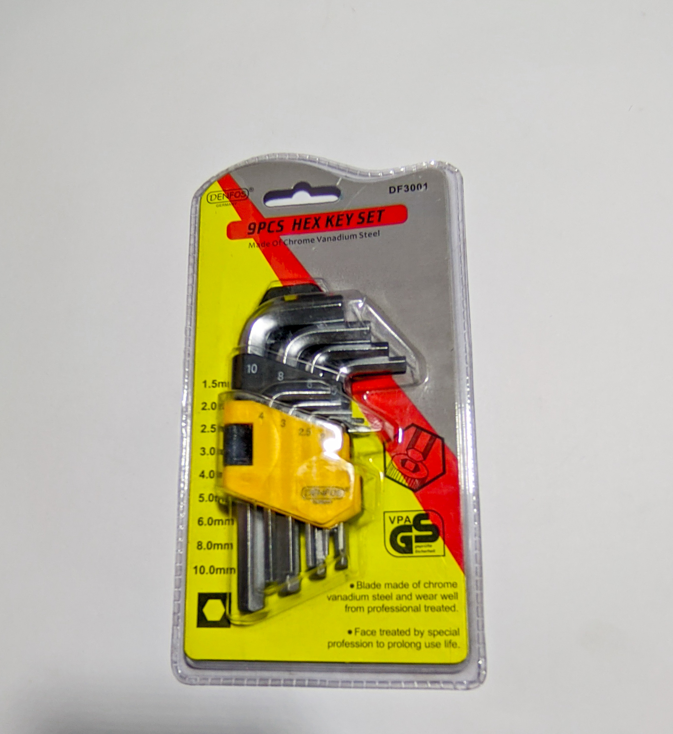 Star L Key Set Elky Set Elki Set Allen key Set (Heavy Duty) Extra Long ...