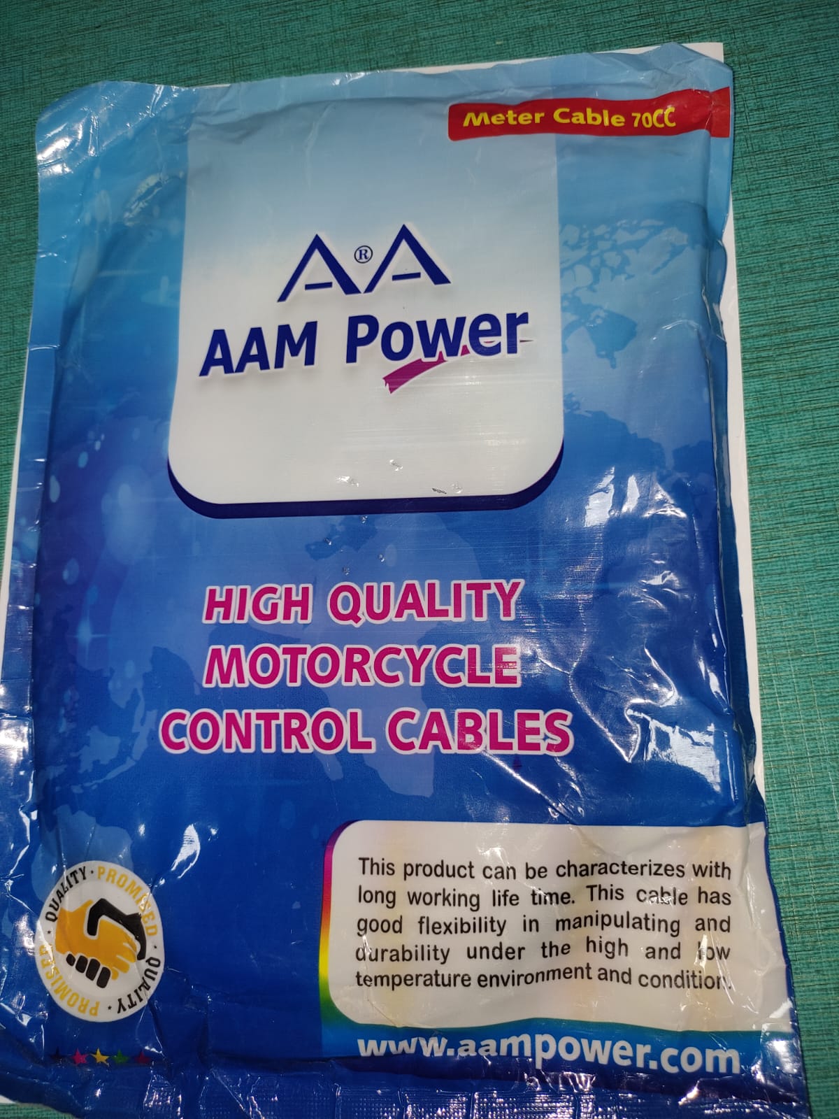 AAM POWER Motorcycle Meter Cable For 70cc Before 2013 models | Daraz.pk