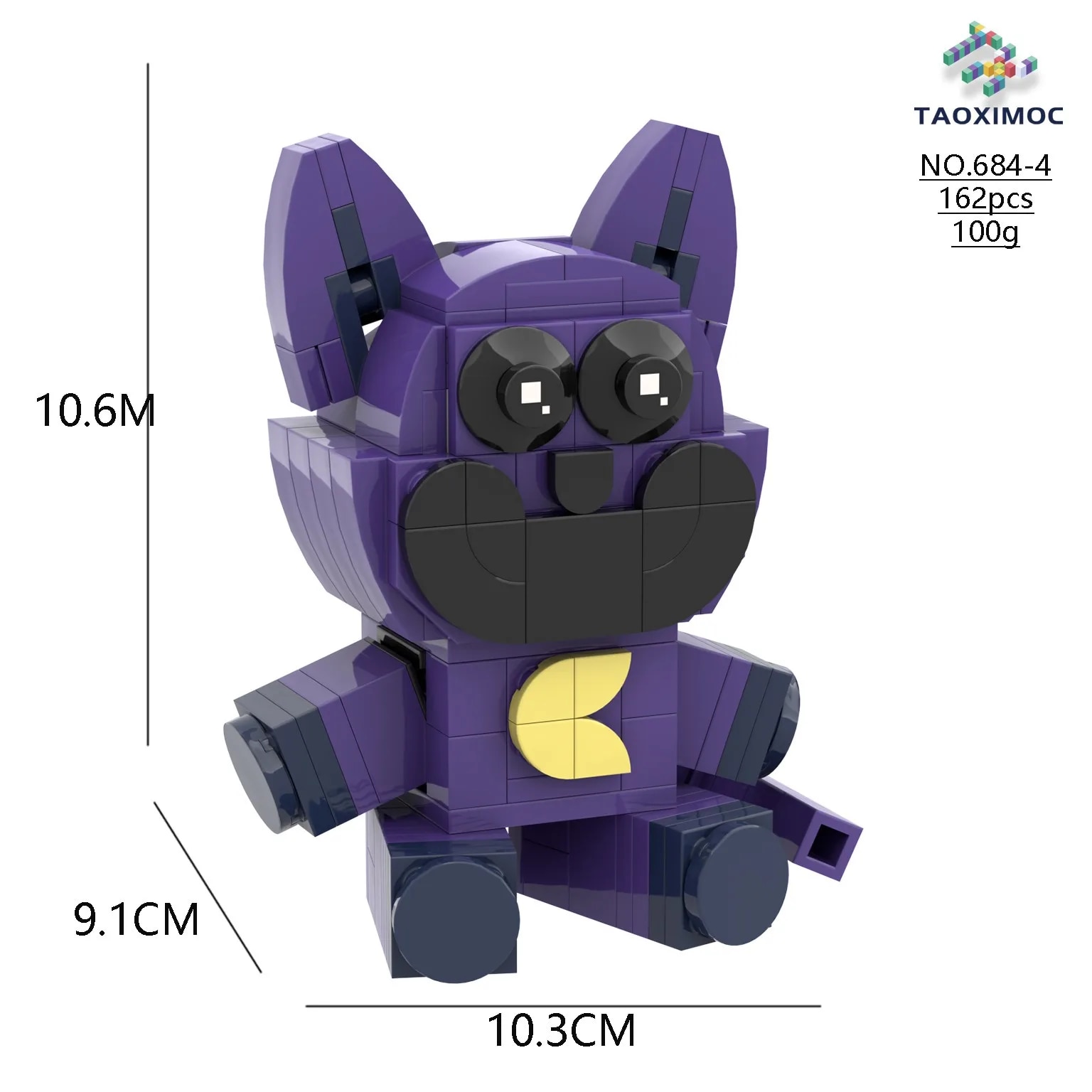HiStrawberry New Smiling Critters Building Blocks Poppy 3 Catnap kuromi ...