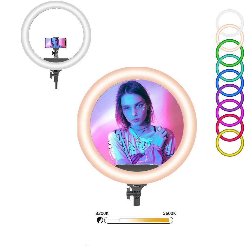 Rgb 26cm Multi Color Ring Light LED STUDIO CAMERA RING LIGHT ...