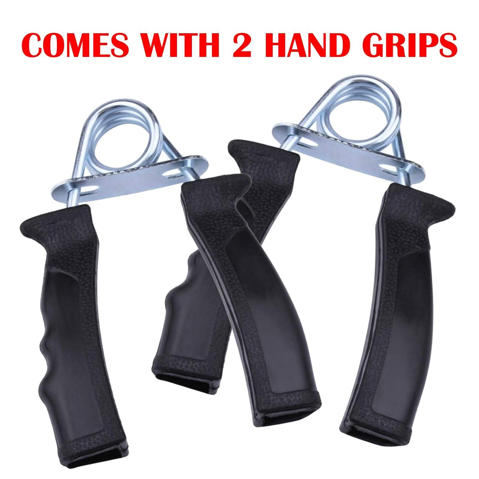 ALPINE Pair of Hand Grip Grippers Forearm Muscle Wrist Exercise Body ...
