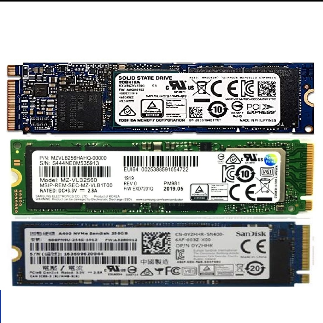 SSD M.2 NVMe 256GB PCIe SOLID STATE DRIVE GEN3X4 BRANDED SAMSUNG ...