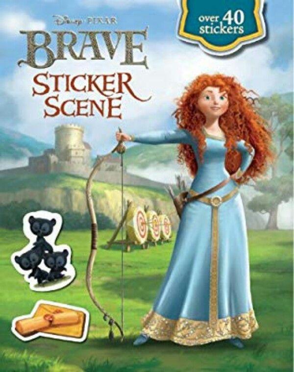 Disney Pixar Brave Sticker Scene: Over 40 Stickers | Daraz.pk