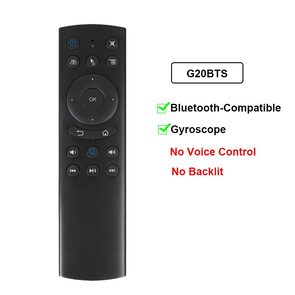 G20S PRO Remote Control Voice Backlit 2.4G Wireless Air Mouse Gyroscope G20BTS Plus BT5.0 Gyro ...