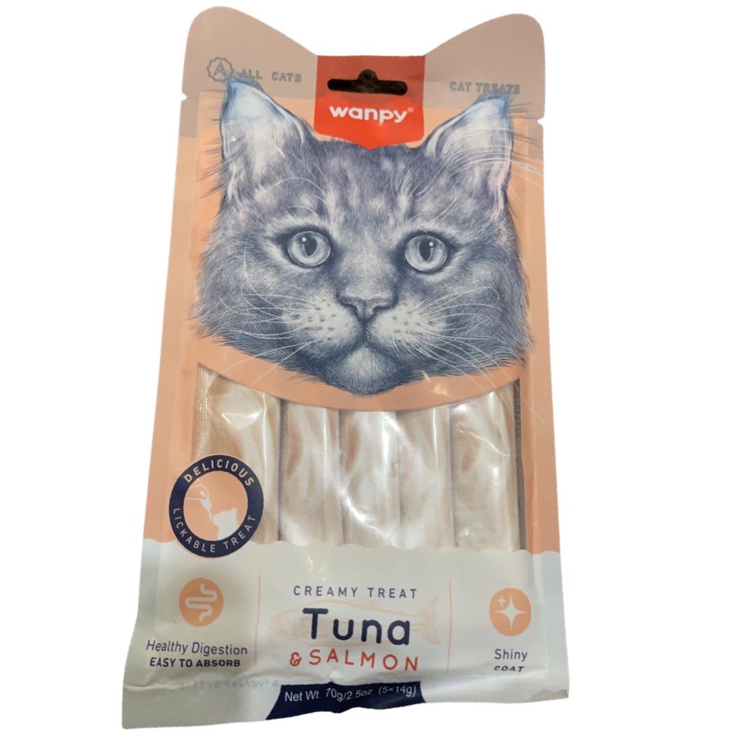 5 Sticks In 1 pack Cats Wampy Creamy Treats | Daraz.pk