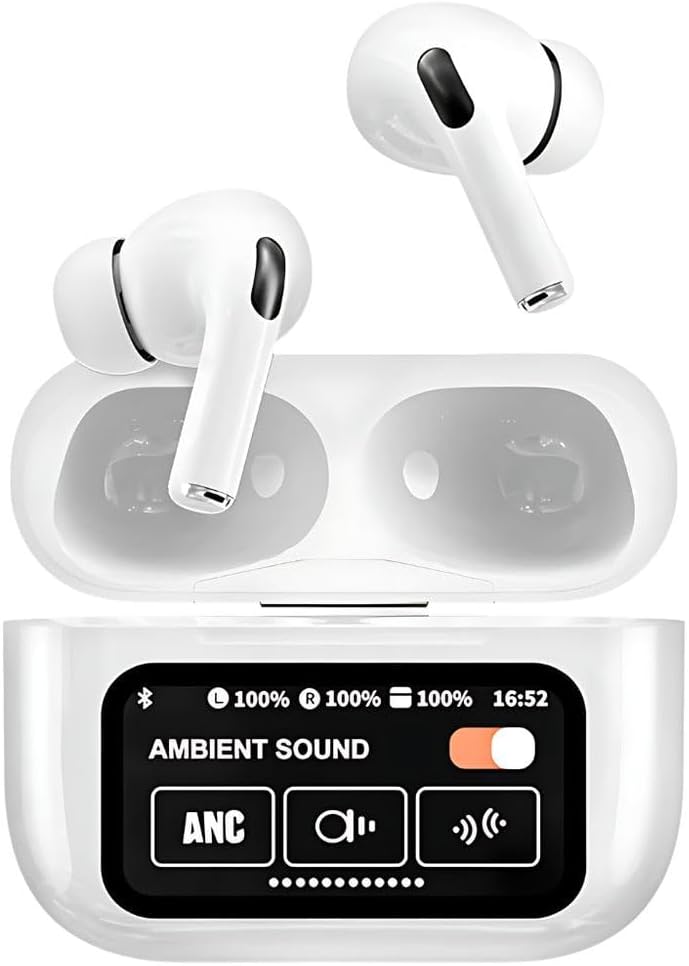 Airpods_Pro A9 ANC/ENC Dauble Dark Noise Reduction Battery Display ...