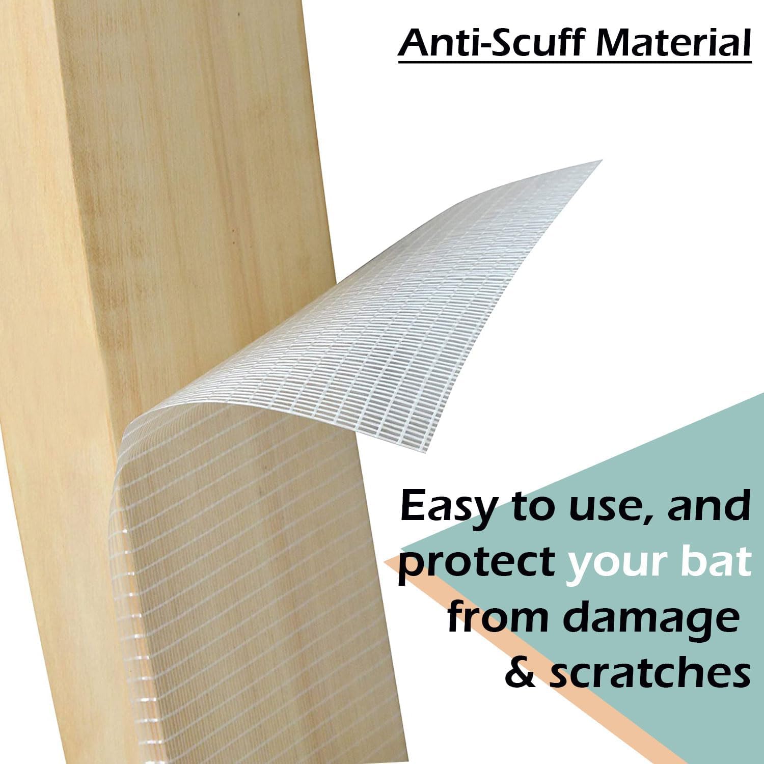 CRICKET BAT ANTI SCUFF PROTECTOR SHEET FIBRE TAPE STICKER FOR CRICKET ...