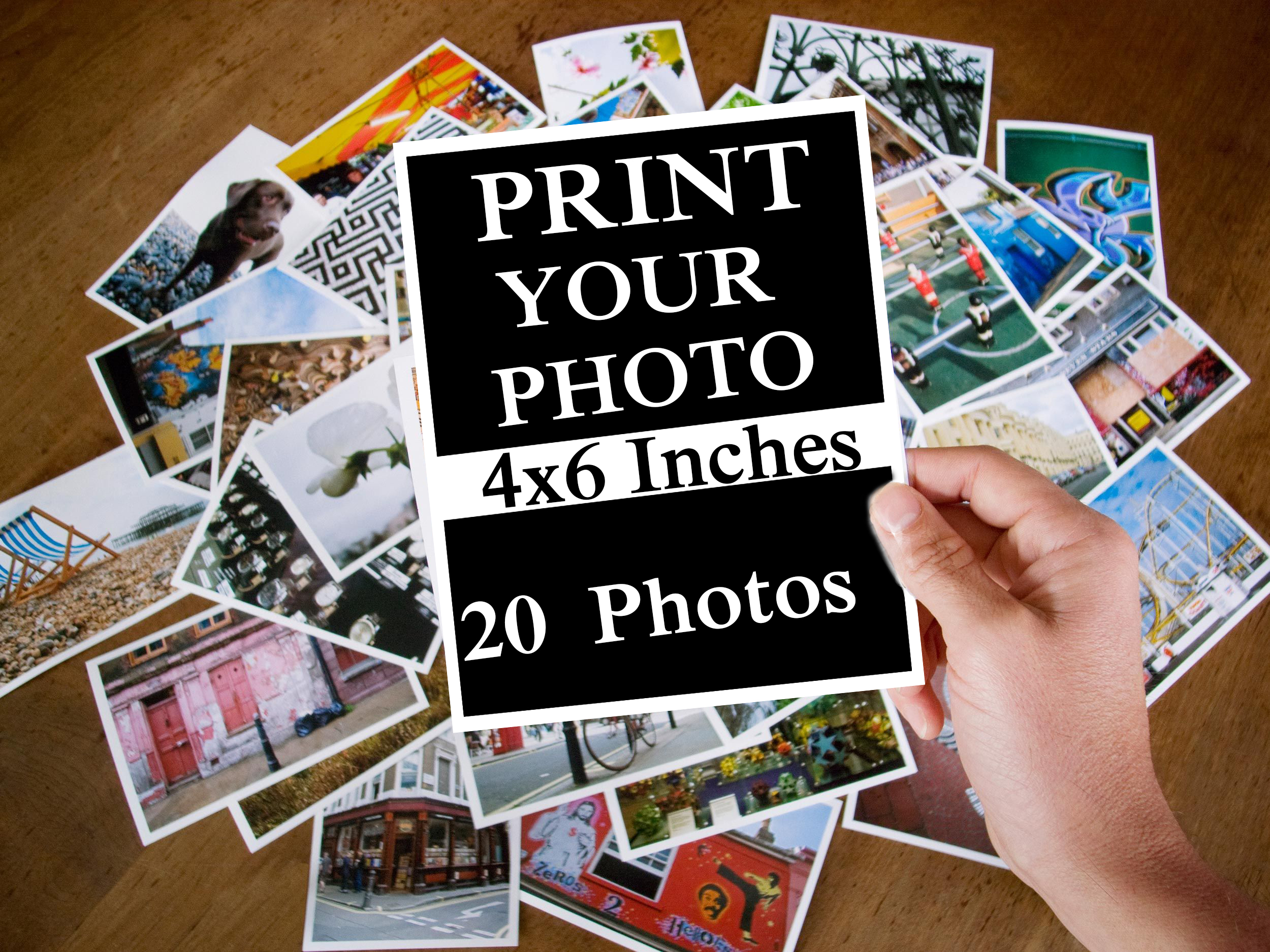 4x6 & 5x7 Customized Photo Print Single & Set of 5/10/15 pcs with ...