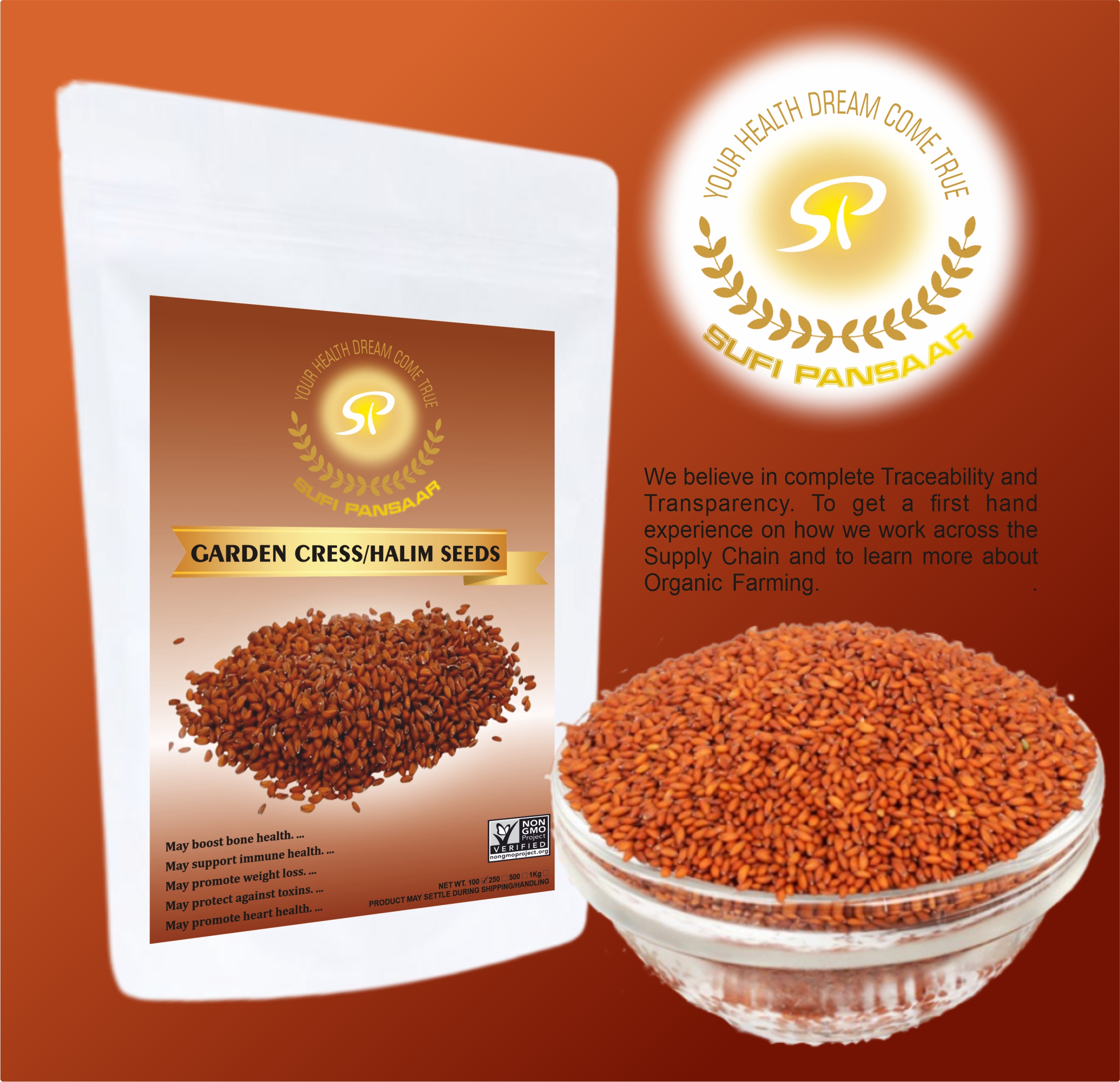 Garden Cress Halim Seeds 100 g | Daraz.pk
