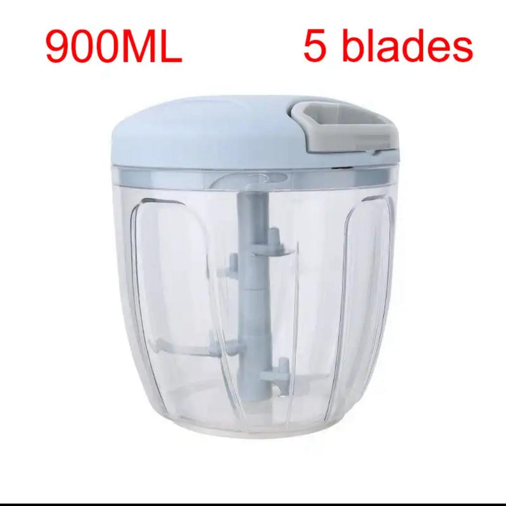 5 Blade Hand Cutter / Hand Chopper / Large Capacity Speedy Chopper Hand ...