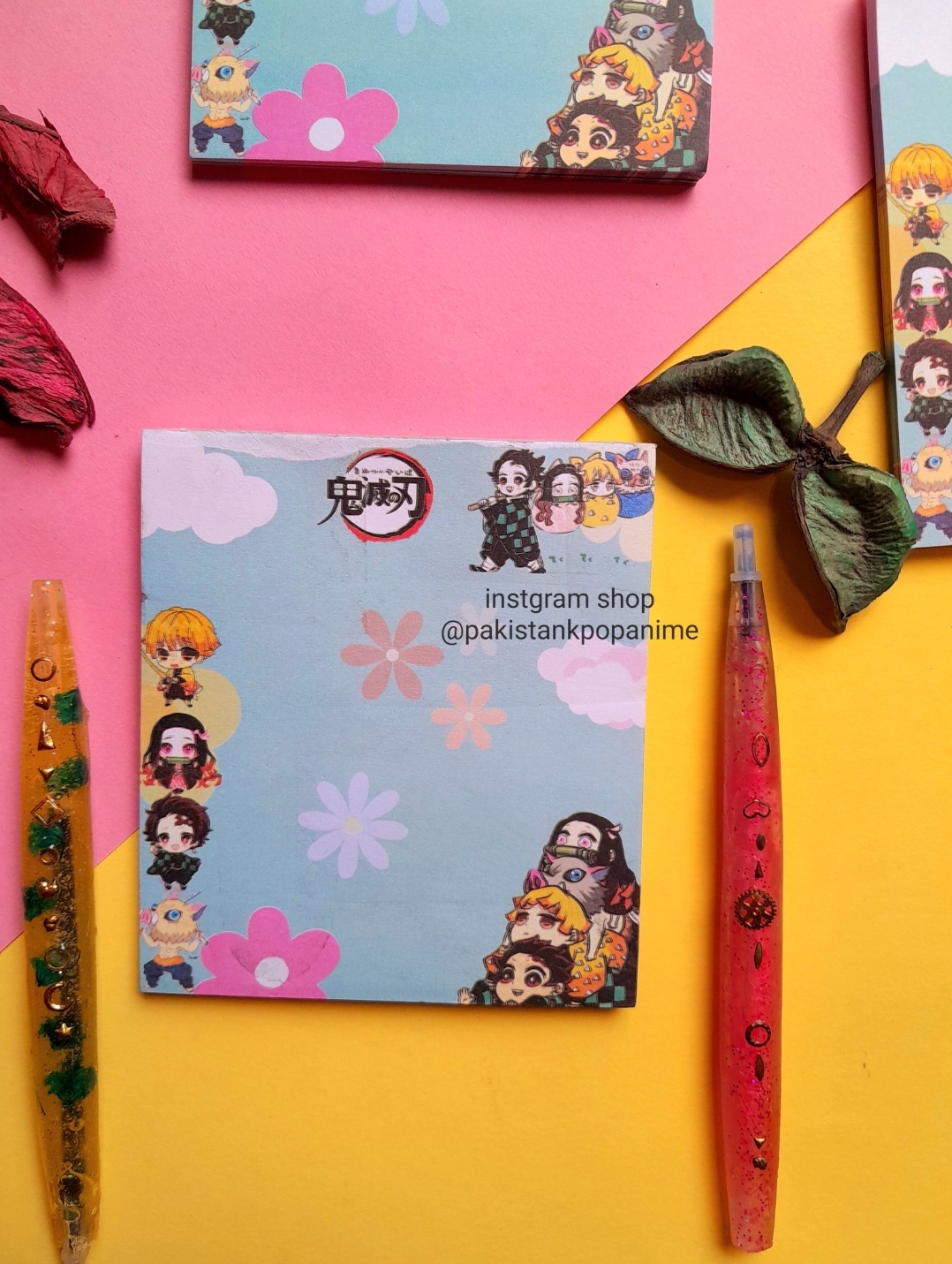 Anime Memopad Kimetsu no Yaiba, Chainsaw Man, Naruto, Tokyo revengers ...