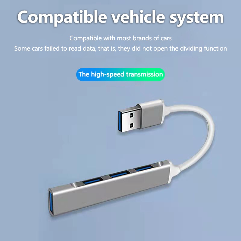USB 3.0 Portable Adapter 04 Ports Aluminum Shell | Daraz.pk