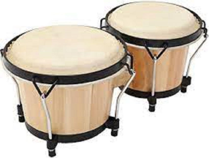 Hi Volts Bongo percussion instrument hand drum 6"X7"V | Daraz.pk