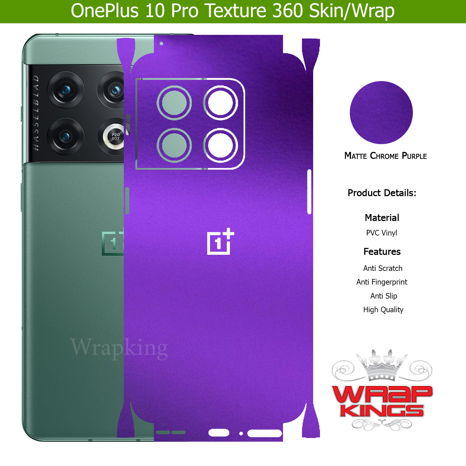 OnePlus 10 Pro Skin/Wrap 360 Protection Sheet/ Carbon fiber/ Matte ...