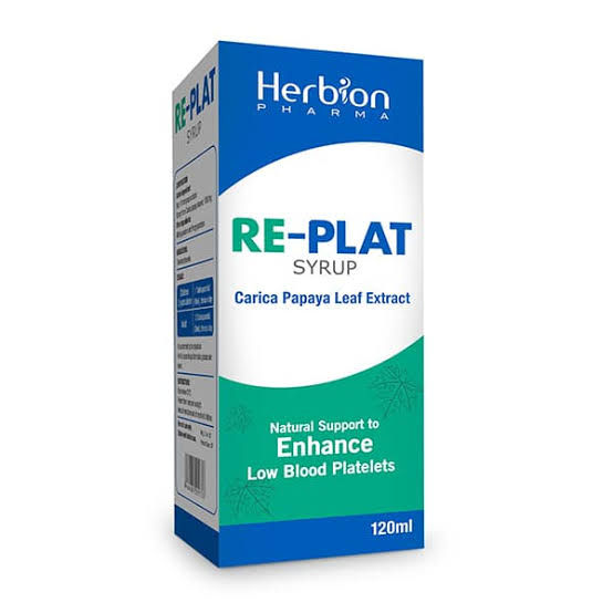 Re Plat Papaya Leaf Extract Syrup 120 ml Bottle syrup | Daraz.pk