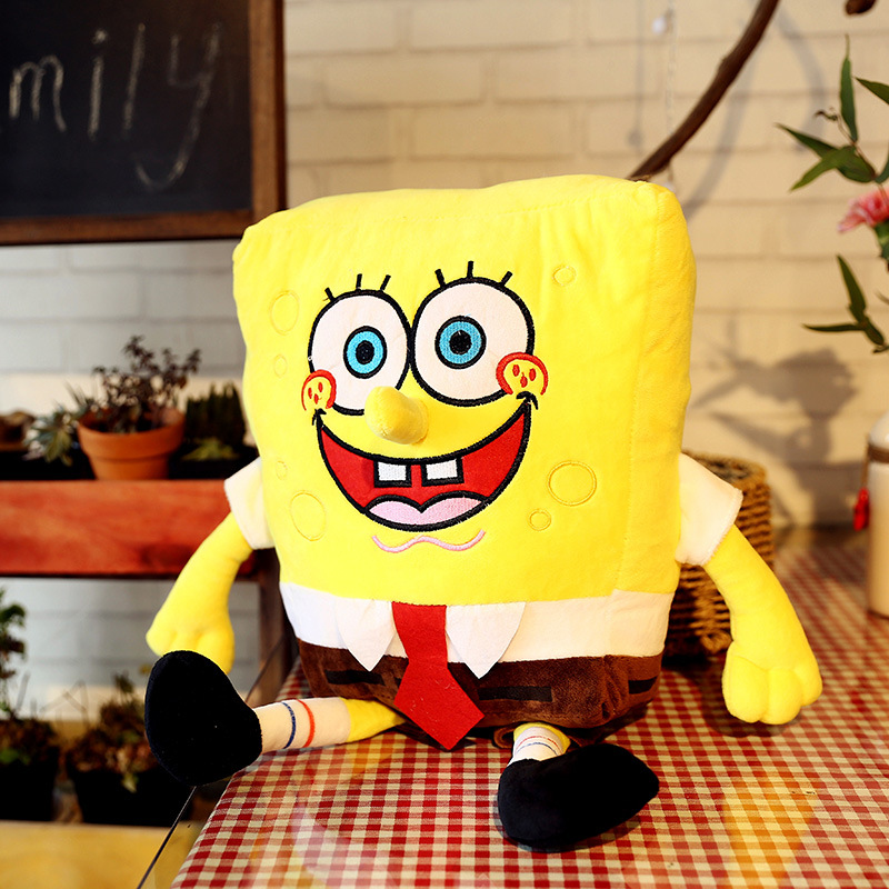 SpongeBob SquarePants Doll Plush Toy Pie Star Pillow Children Doll ...