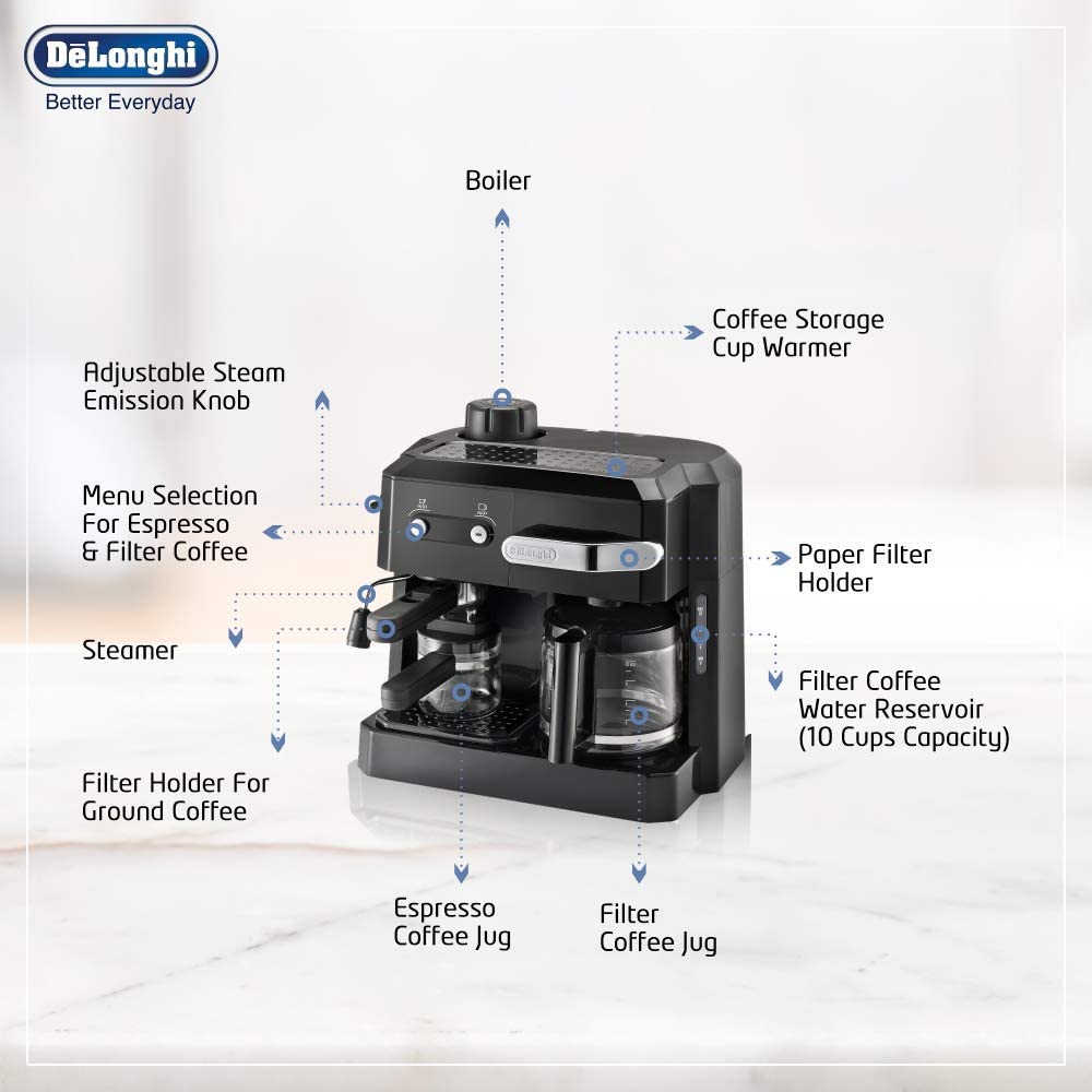 Delonghi Combi Espresso Coffee Machine BCO-320 | Daraz.pk