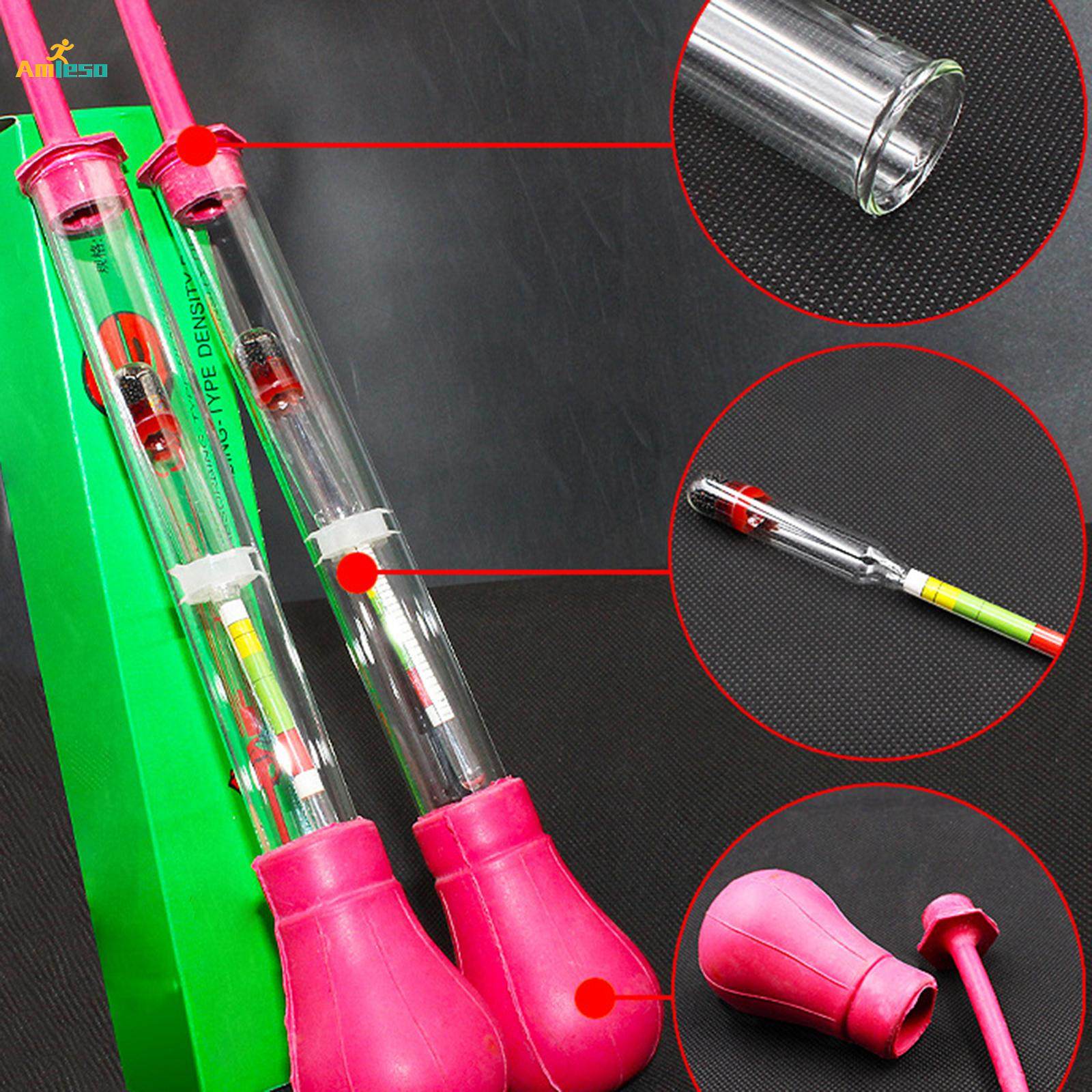 Car Hydrometer 1.100-1.300 Tester Suction Type Fast Electrolyte ...