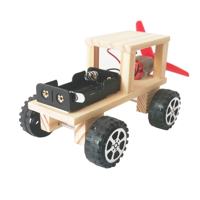 DIY Car Kids Wooden Puzzles Racing Car Students Handmade Model Racing ...
