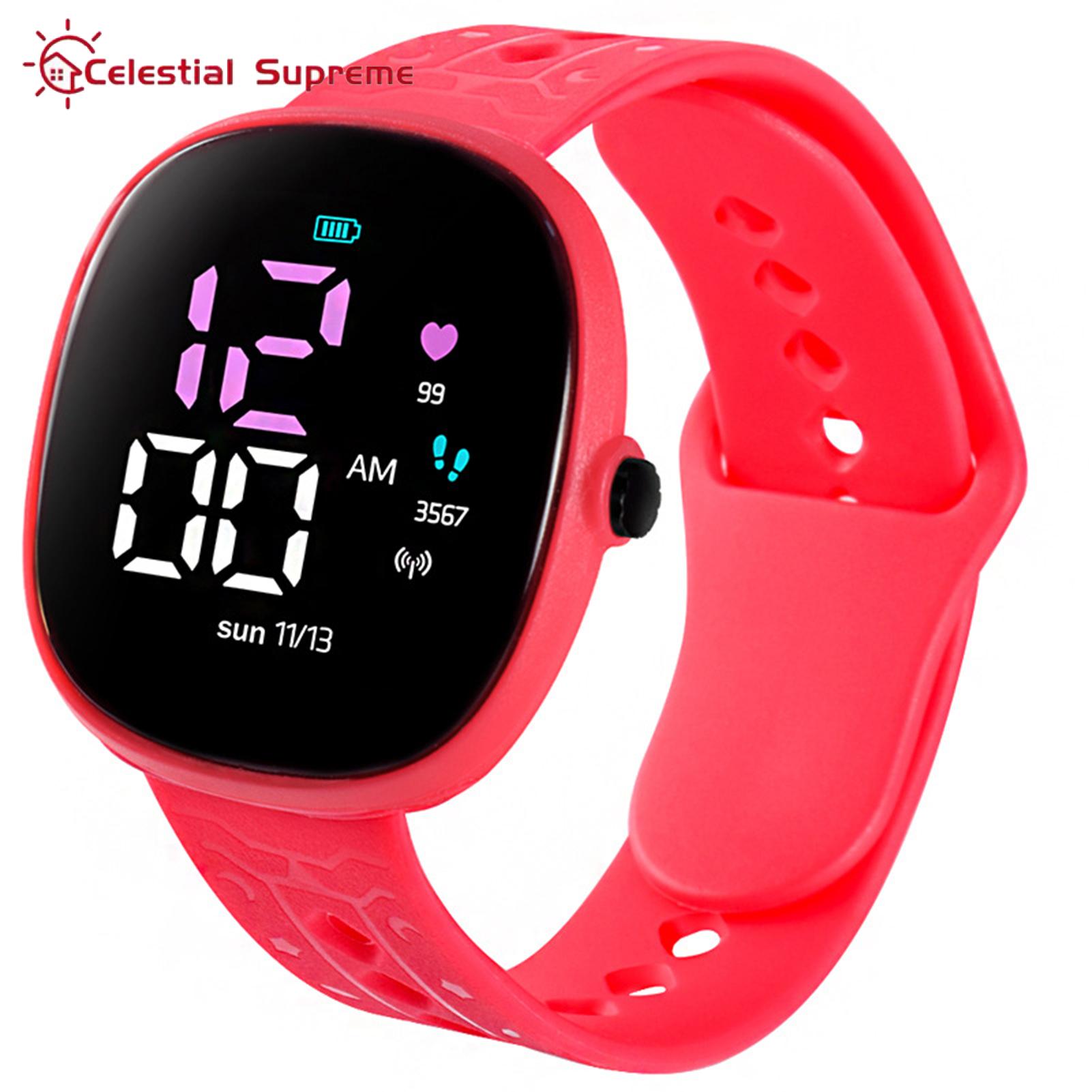 Student Digital Watch Comfortable to Wear Boys Girls Luminous LED ...