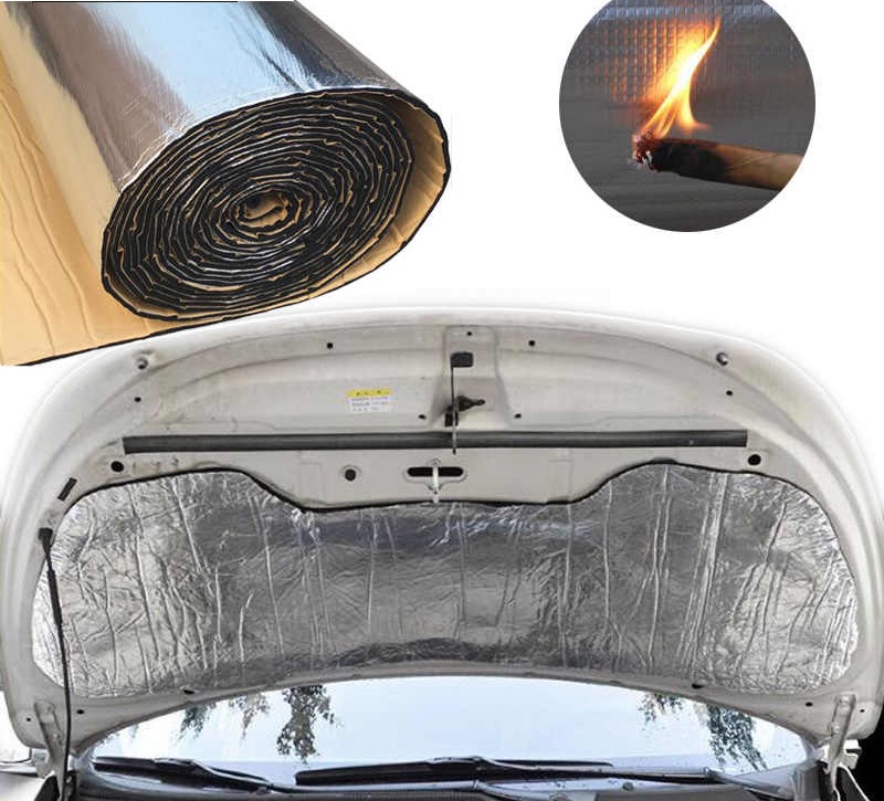 Car Engine Sound Proof and Heat Damping Sheet Bonnet 4ft x 3ft 8MM ...