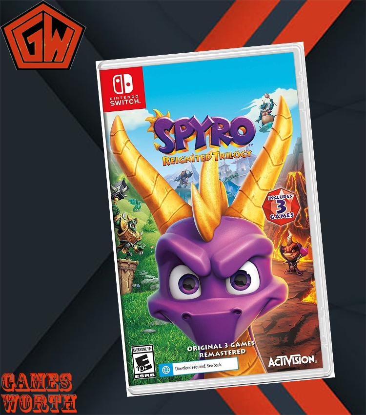 SPYRO REIGNITED TRILOGY NINTENDO SWITCH GAME | Daraz.pk