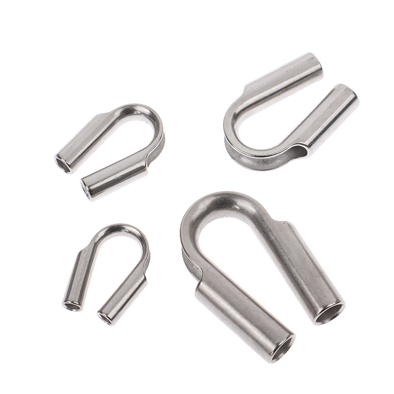 304 Stainless Steel Thimble 6mm 8mm 10mm 12mm Wire Rope Cable Thimbles ...