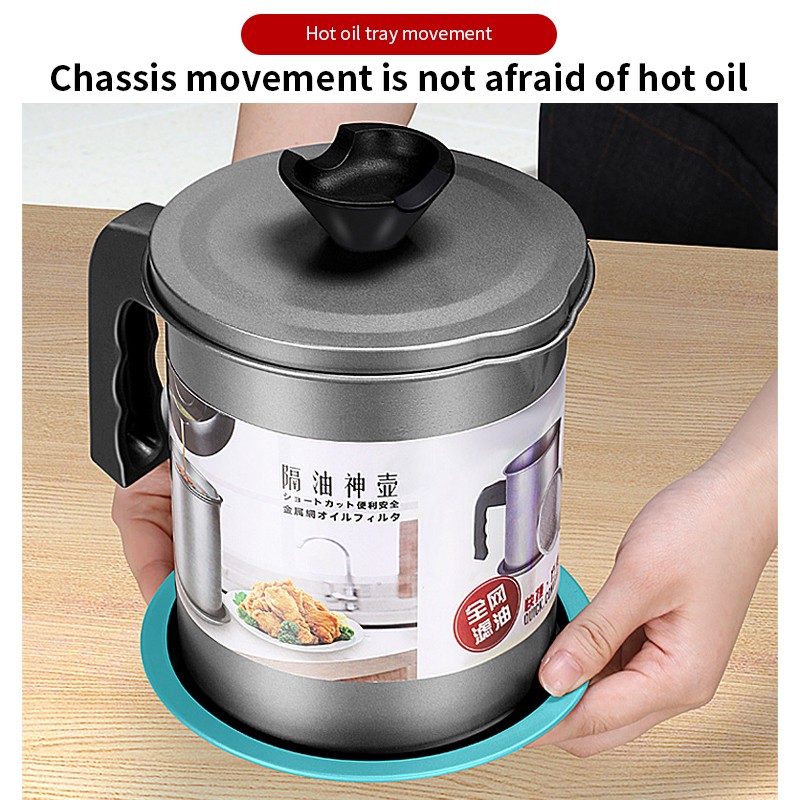 Oil Filter Pot Oil Strainer Pot Stainless Steel Grease Strainer Oil ...