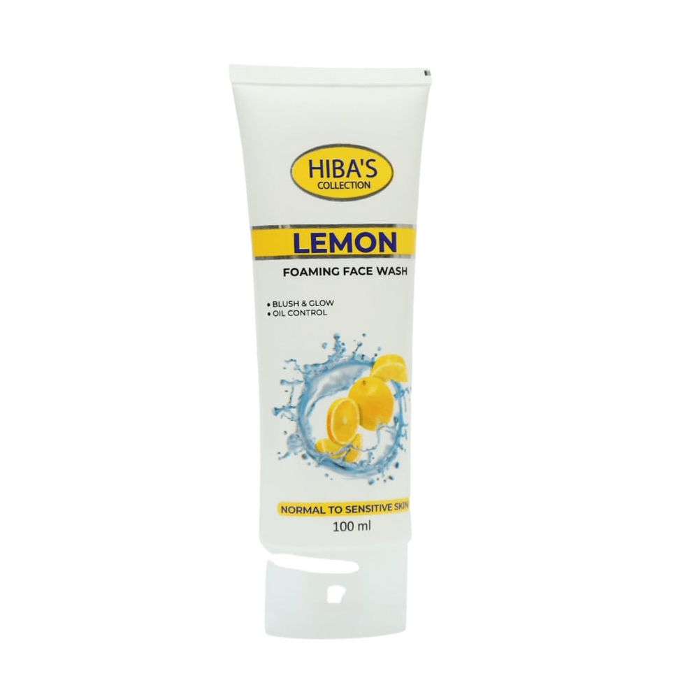 Hiba’s Collection Lemon Foaming Face Wash – 100ml | Daraz.pk