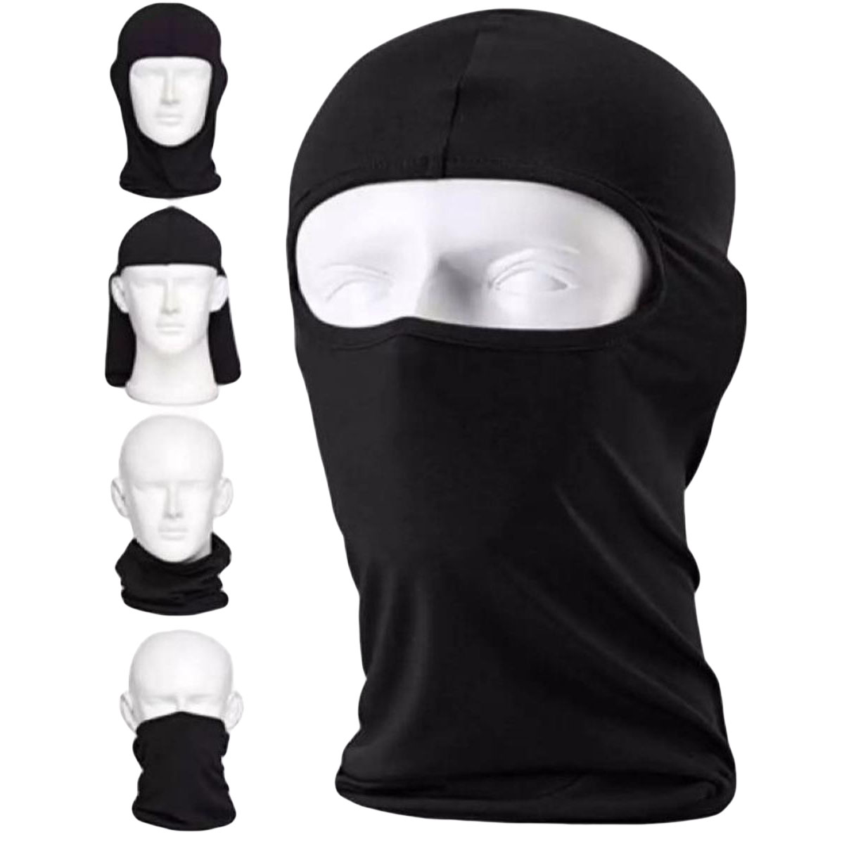 Winter Full Face Ninja 1 Pcs Ski Mask Breathable Motorcycle Winter ...