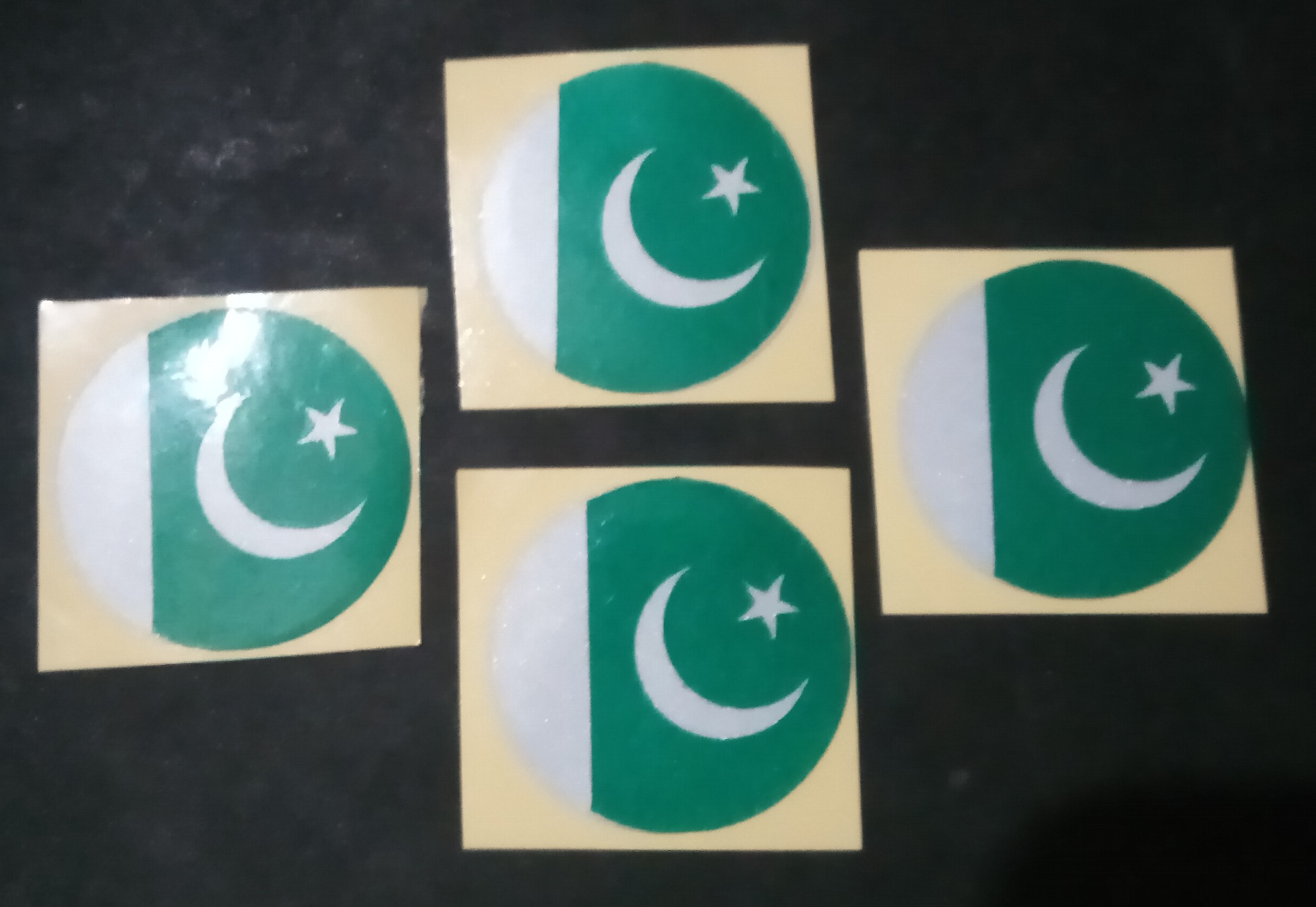 Pack Of 50 Stickers Of Pakistani Flag | Daraz.pk