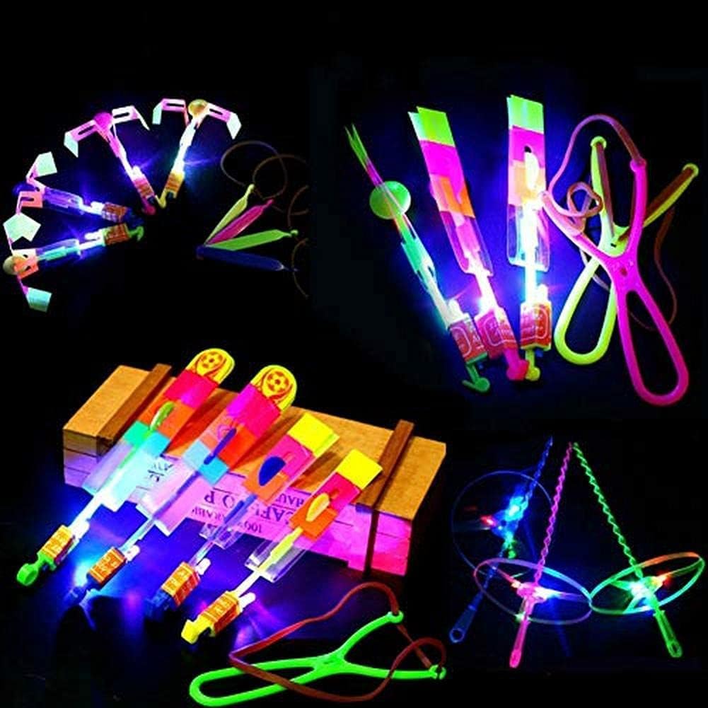 Led Lighting Luminous Toy Flying Slingshot Flying Toys Toys - Temu ...