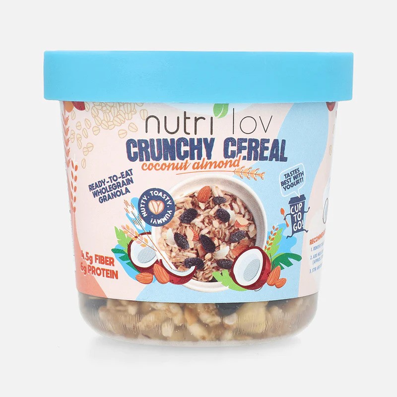 Nutri Love Crunchy Cereal Coconut Almond 70g | Daraz.pk