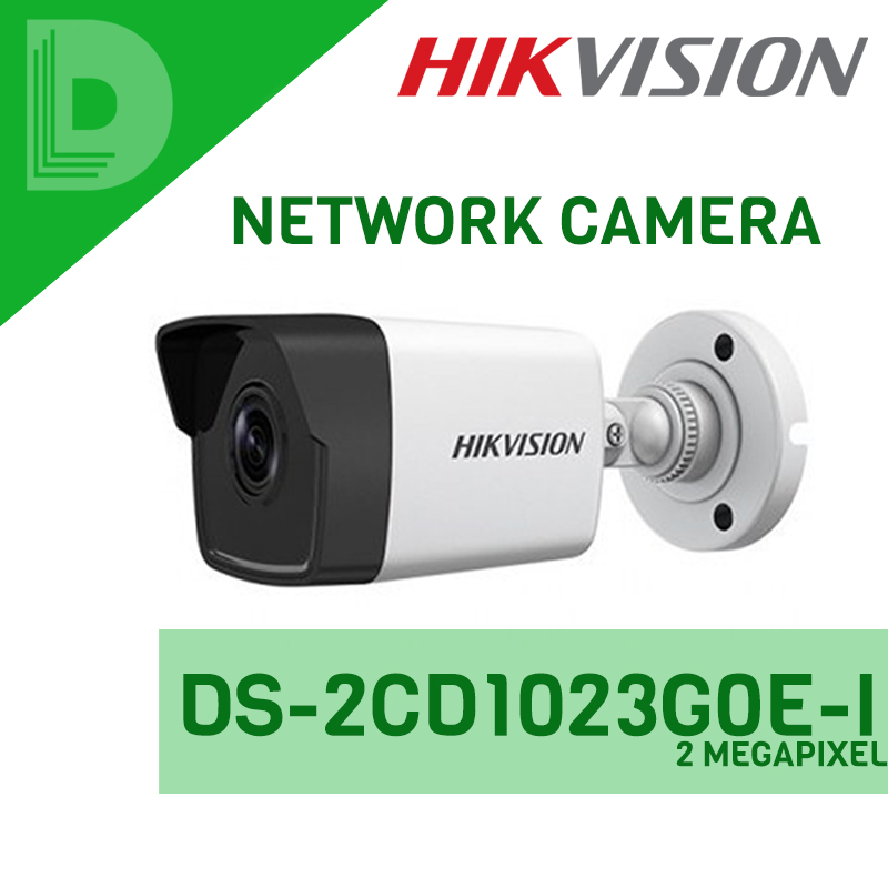 HIKVISION 2 MP Fixed Outdoor Network Night Vision Security CCTV Camera ...