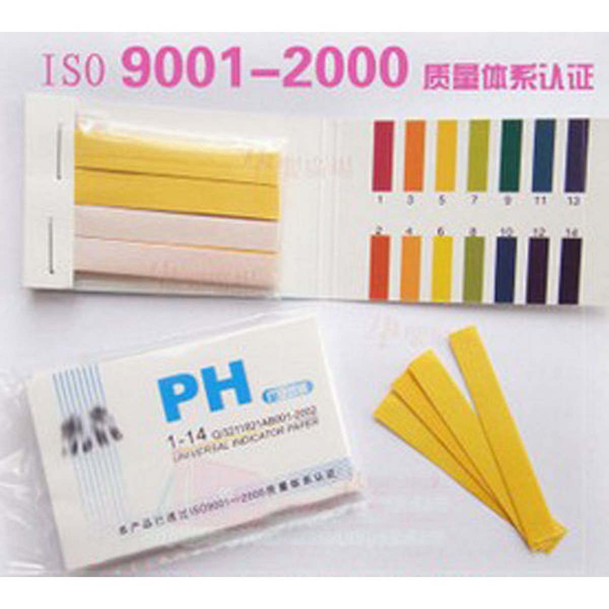 80 Strips Full Range 1-14 pH Test Paper Strips Litmus Testing Kit for ...