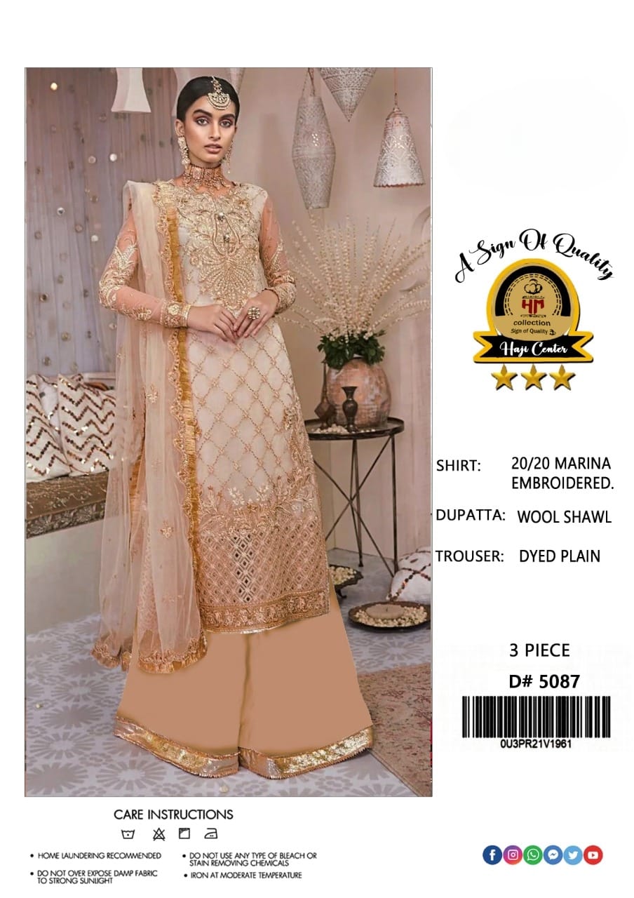 Fabrics Marina Embroidered Unstitched 3pc Suit Winter Collection 2025 ...