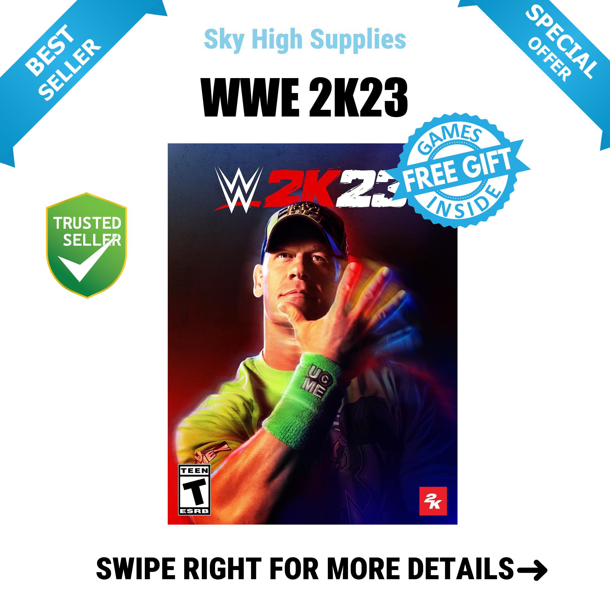 WWE 2K23 - GAME FOR PC (GOOGLE DRIVE/ MEDIAFIRE) - QR CODE | Daraz.pk