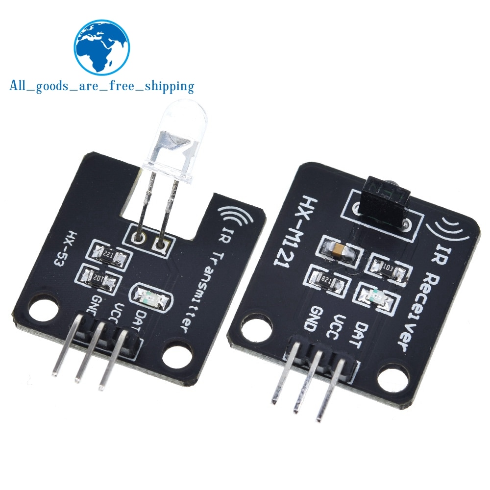 1Set IR Infrared Module Ir Digital 38khz Infrared Sensor Module With Remote Control For Arduino ...