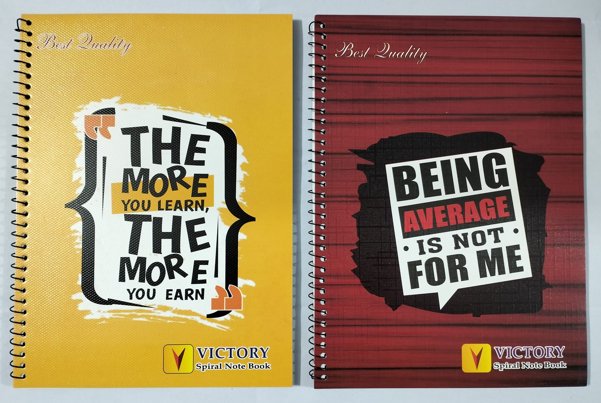 Spiral Register Or Note Book 150, 200, 400, 500 Pages Super Fine Paper ...