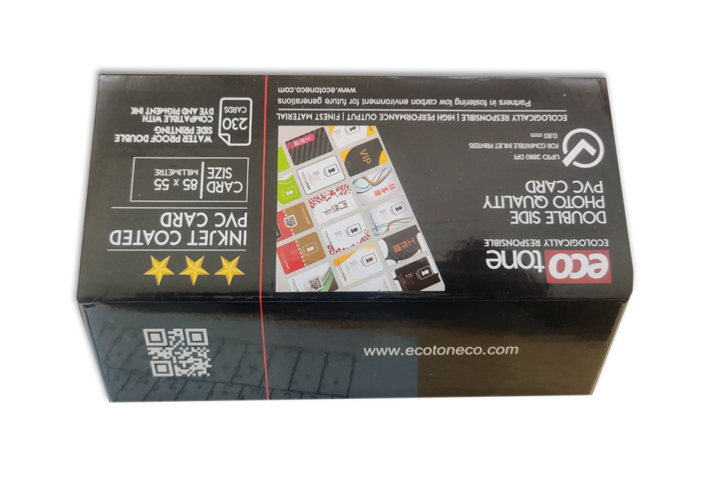 Double Sided Premium Quality PVC Cards - PVC Printing Cards (230 Cards ...