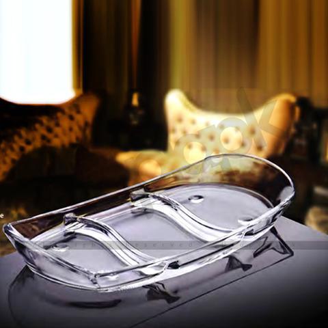 Large Glass Serving Trays - Glass Designs