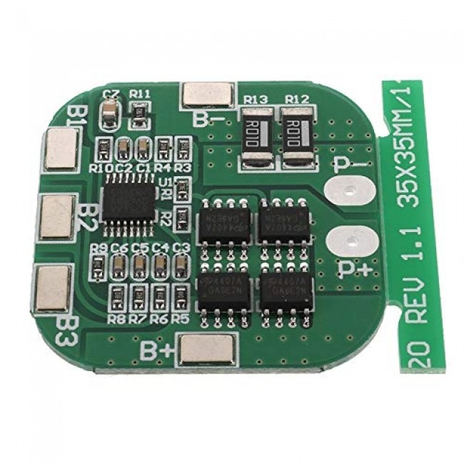 BMS 4S 20A Protection Board 18650 Li-ion Lithium Battery | Daraz.pk