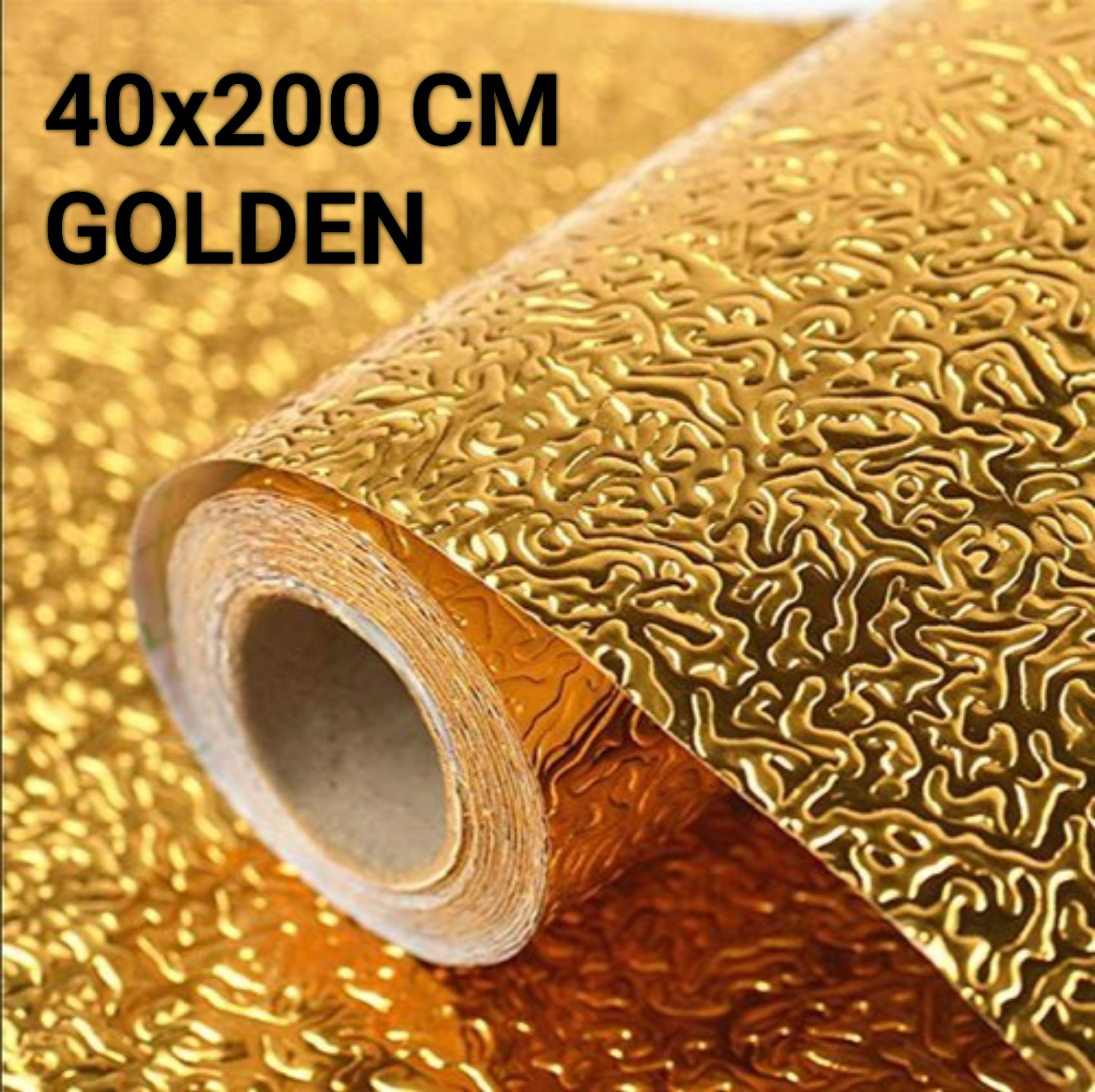 Self Adhesive Aluminium Foil Sticker Roll, Oil Proof Waterproof ...
