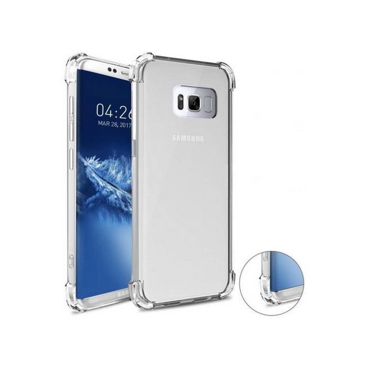 Samsung Galaxy S8 Plus Back Cover Anti-Burst Case | Daraz.pk