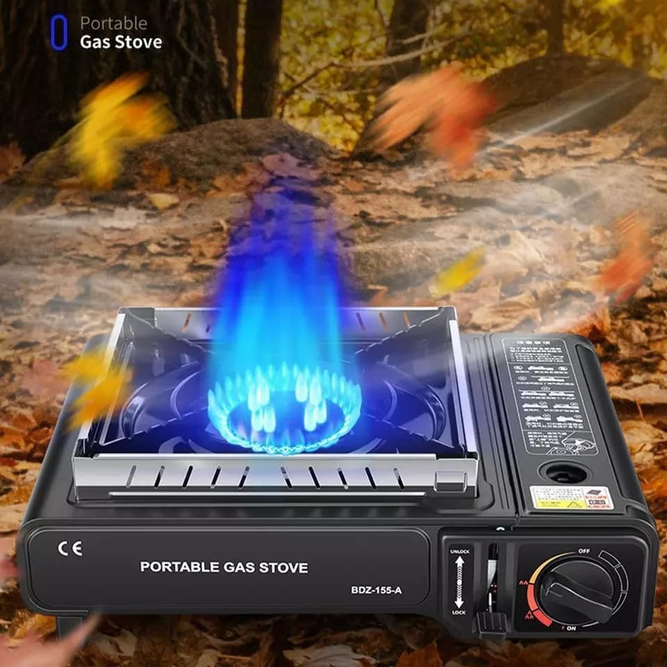 Outdoor Butan Portable Gas Stove Cooker With LPG Option And Briefcase ...