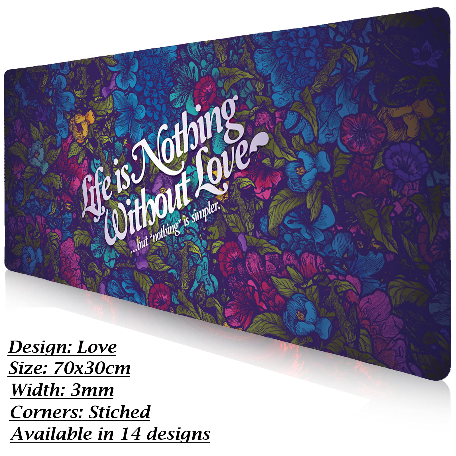 Razer Large Gaming Mouse Pad Thick Non Slip Rubber Base Mouse pad Mice ...