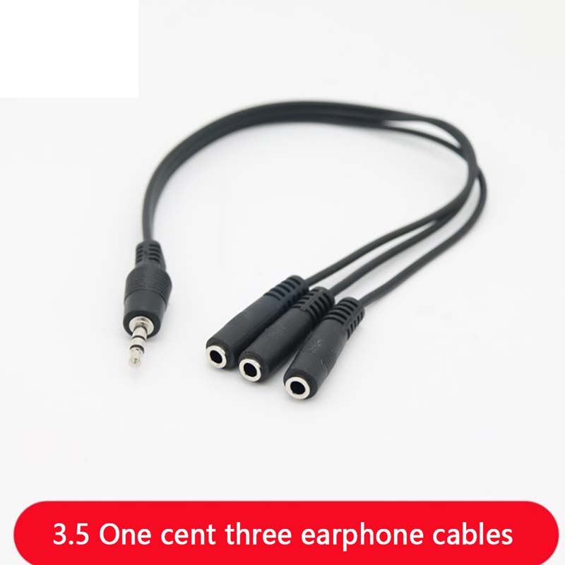 Aux Multi Headphone Earphone Audio Splitter Adapter 3.5mm Jack HUB Spliter Cable | Daraz.pk