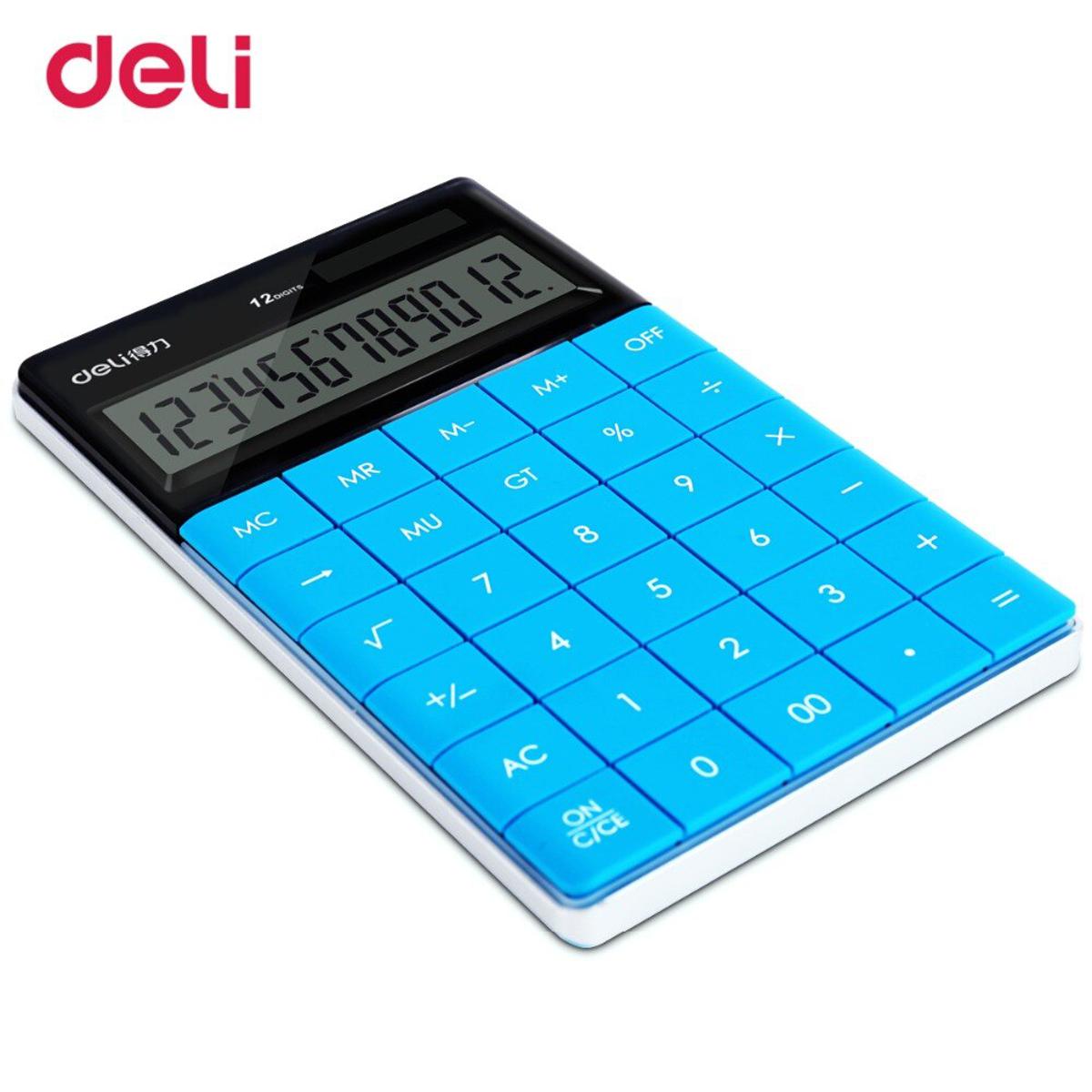 Modern Extremely Slim Calculator 1589 In Blue Color | Daraz.pk